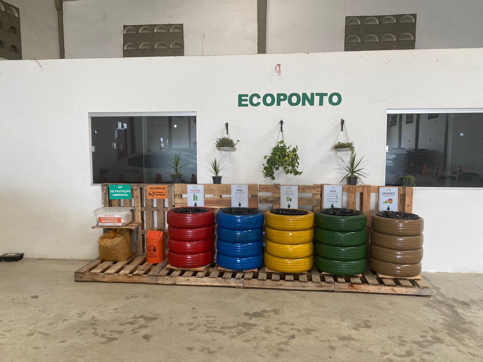 Ecoponto em Feira de Santana/BA e reaproveitamento de materiais ...