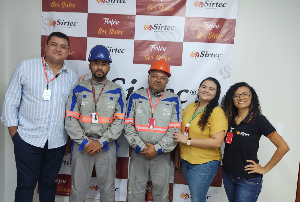 Equipe Sirtec recebe elogio do cliente e é inspecionada em campo